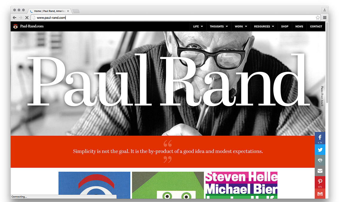 Paul Rand - Type in use - TypeTogether | High quality fonts and custom ...