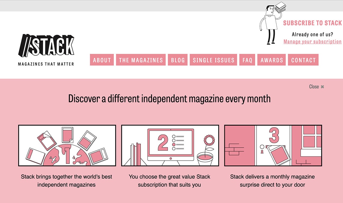 Stack Magazines - Type in use - TypeTogether | High quality fonts and ...