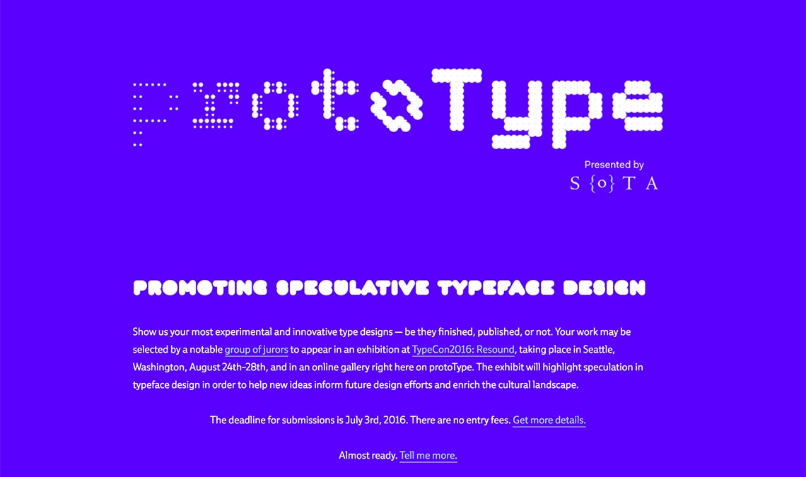 Prototype - Type in use - TypeTogether | High quality fonts and custom ...