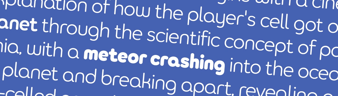 Spore custom typeface | TypeTogether